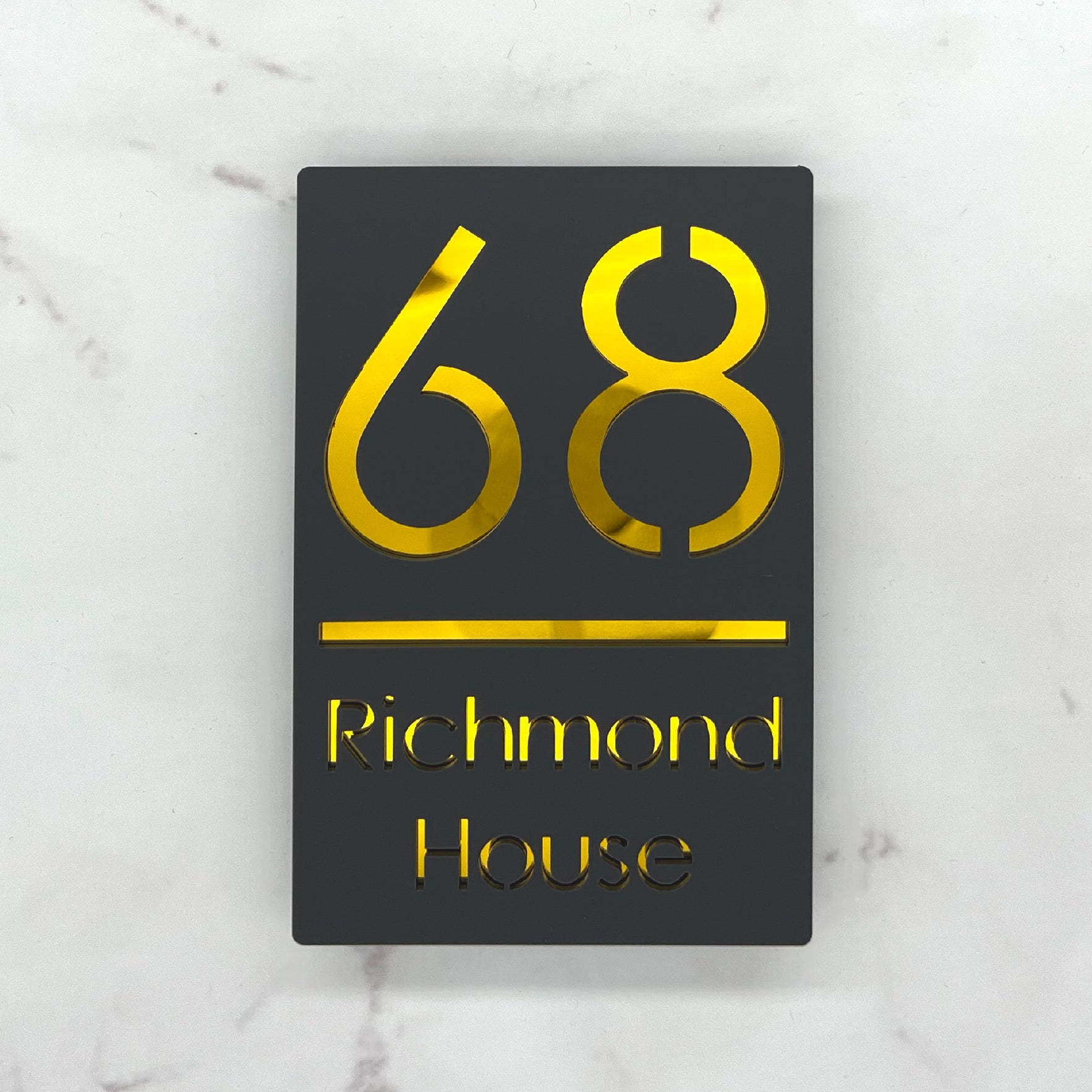 Modern House Signs — Perfect House Signs