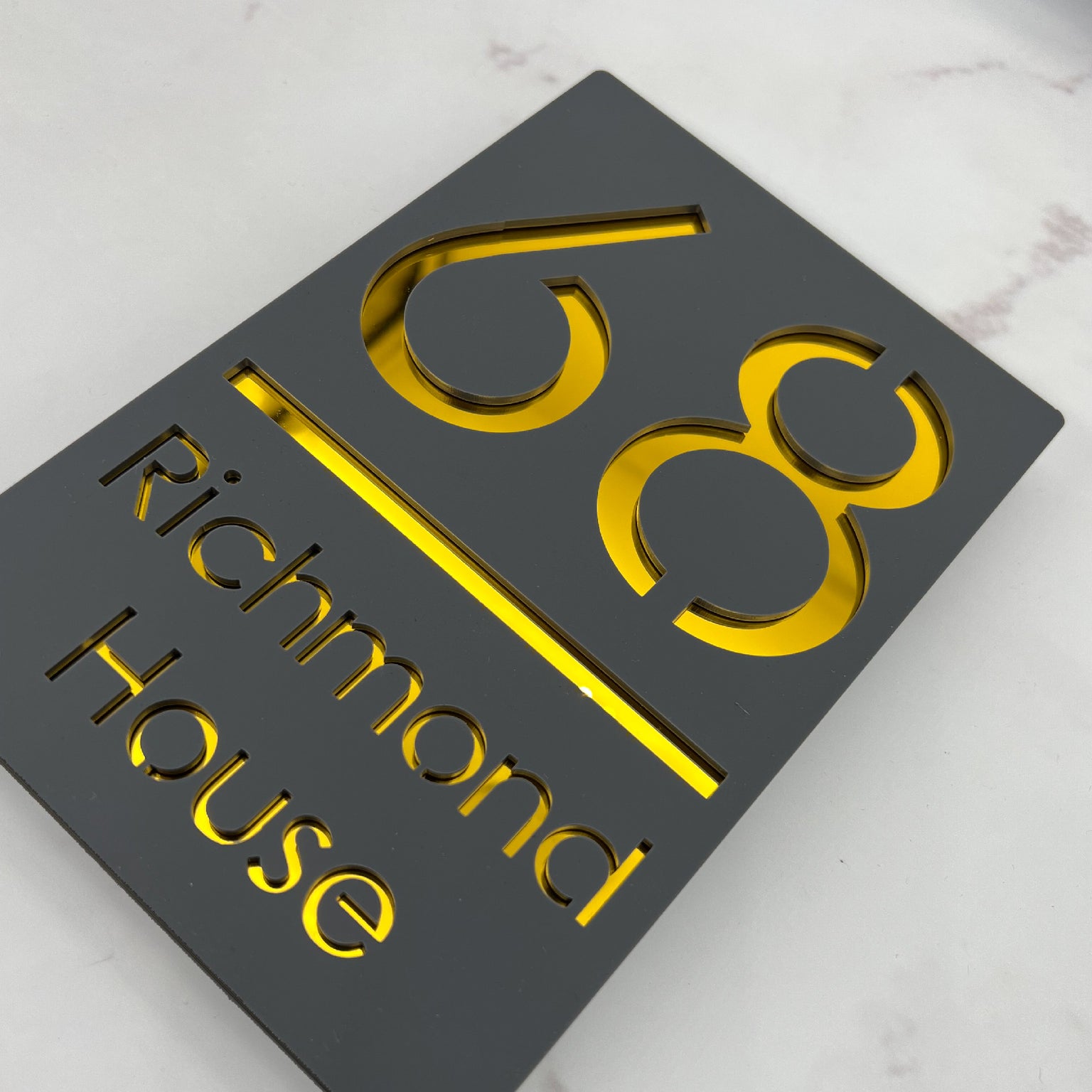 Modern House Signs — Perfect House Signs