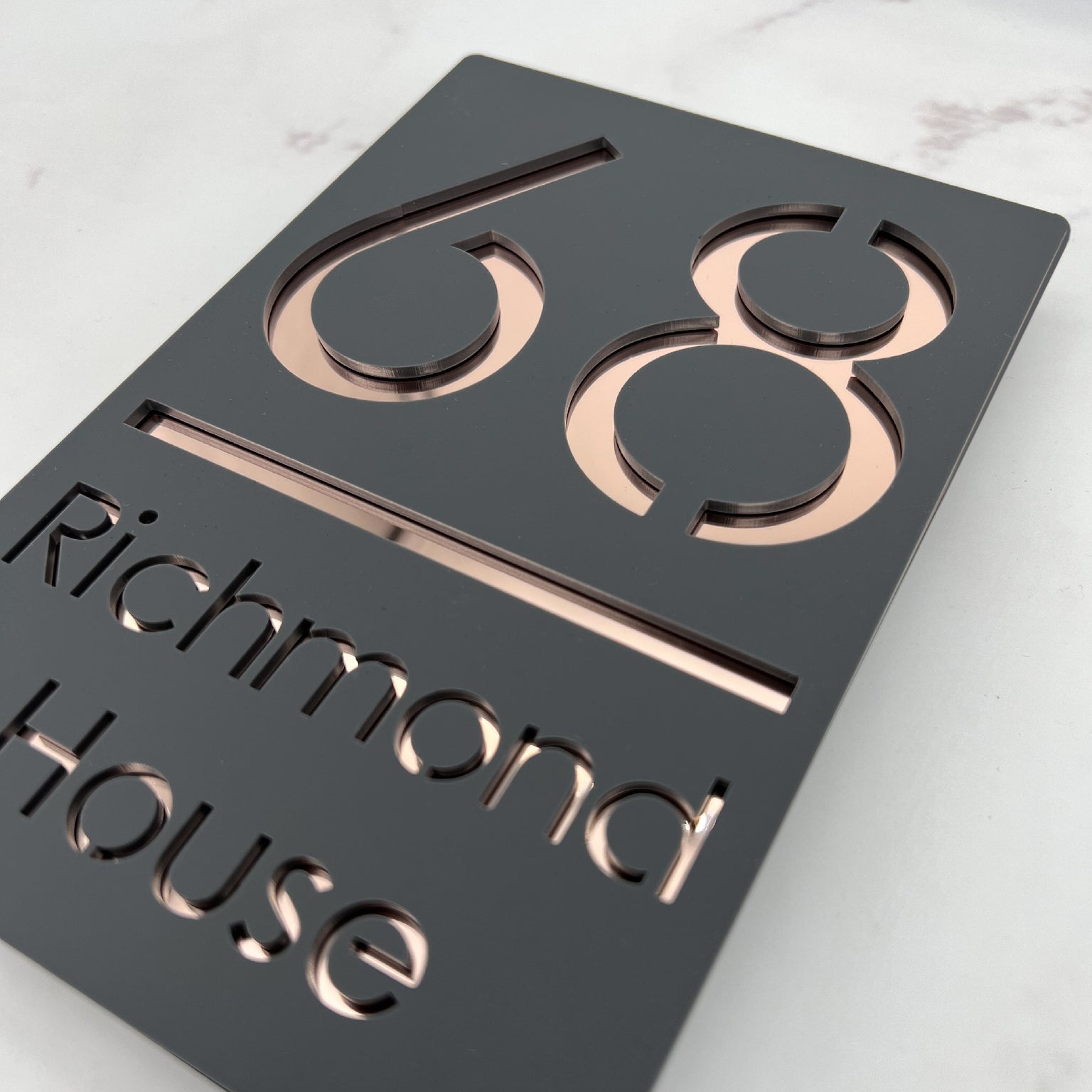 Modern House Signs — Perfect House Signs